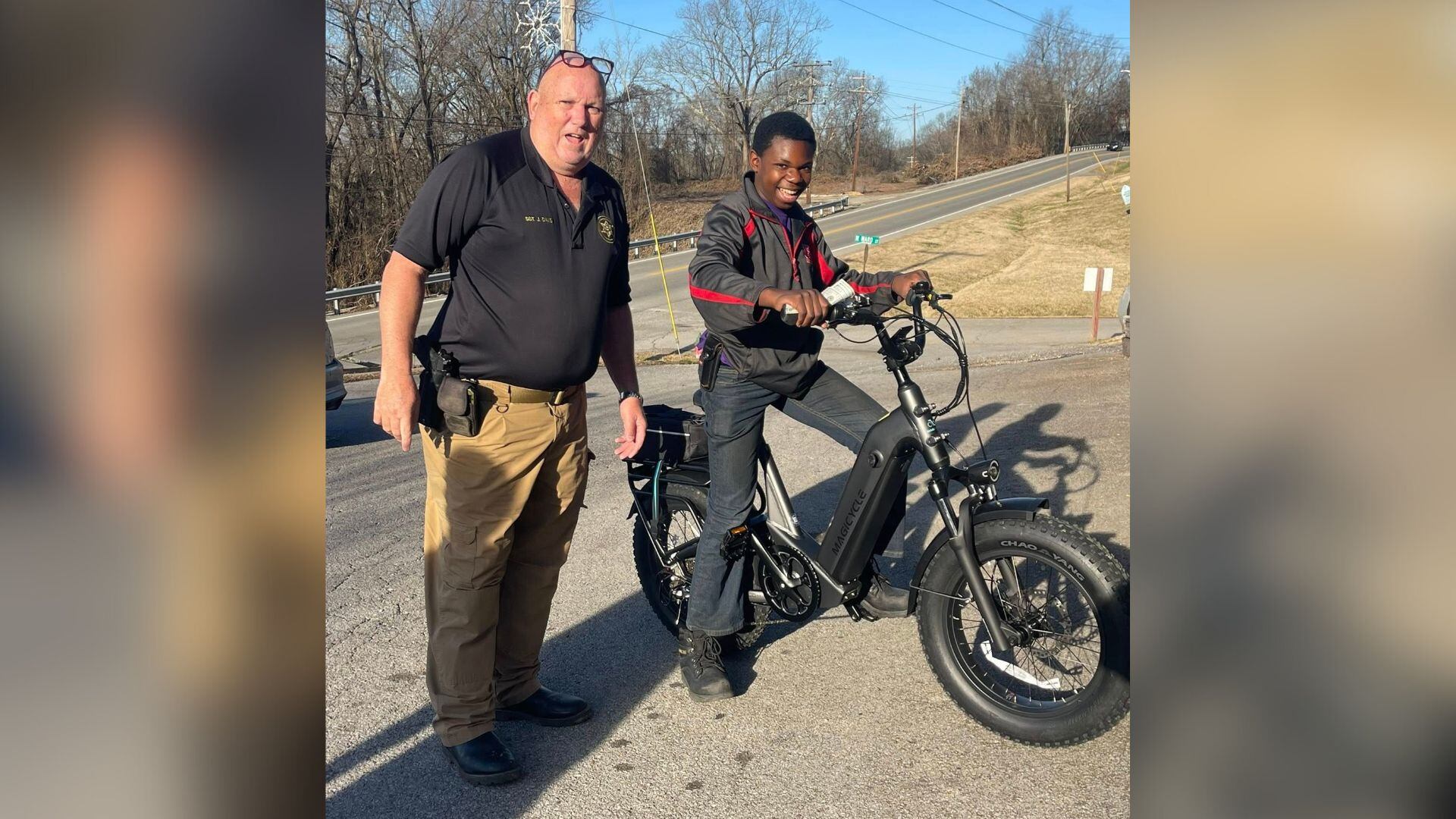 TN sheriff’s office gifts boy new bike weeks after being involved in ...