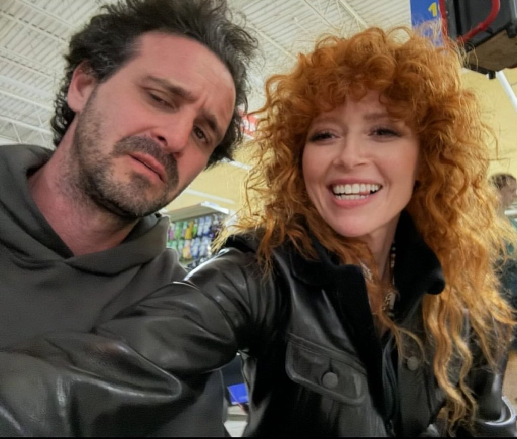 James Ransone poses with 'Poker Face' star Natasha Lyonne in final ...