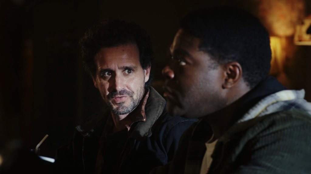 James Ransone poses with 'Poker Face' star Natasha Lyonne in final ...