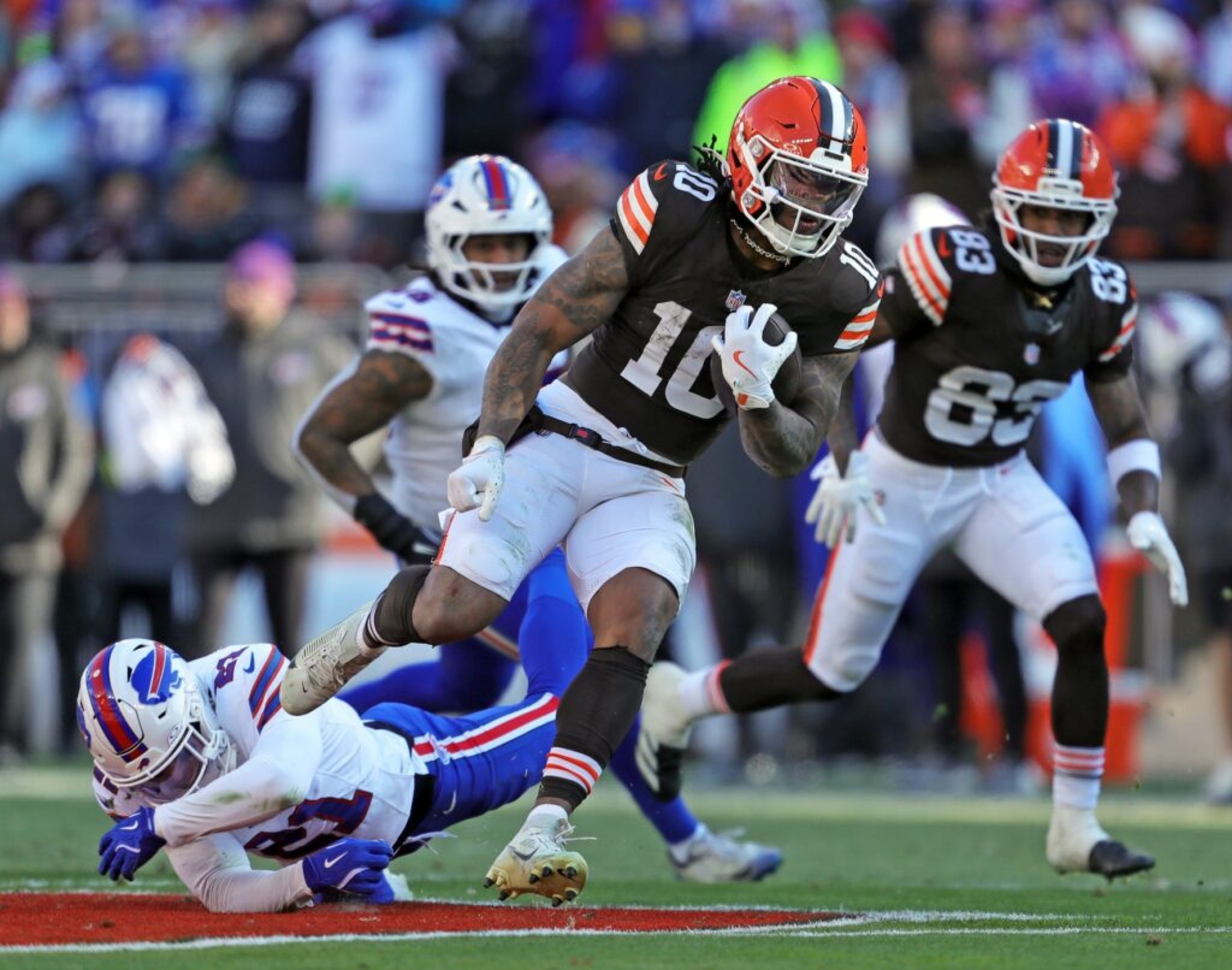 Who will replace Quinshon Judkins on Browns roster after horrific injury