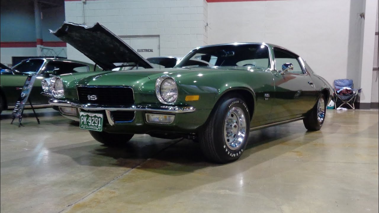 A 1970 Camaro SS 396 with 375 HP