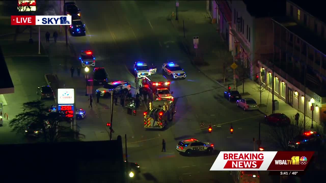 BPD officer run over by car in Mid-Govans, officials say