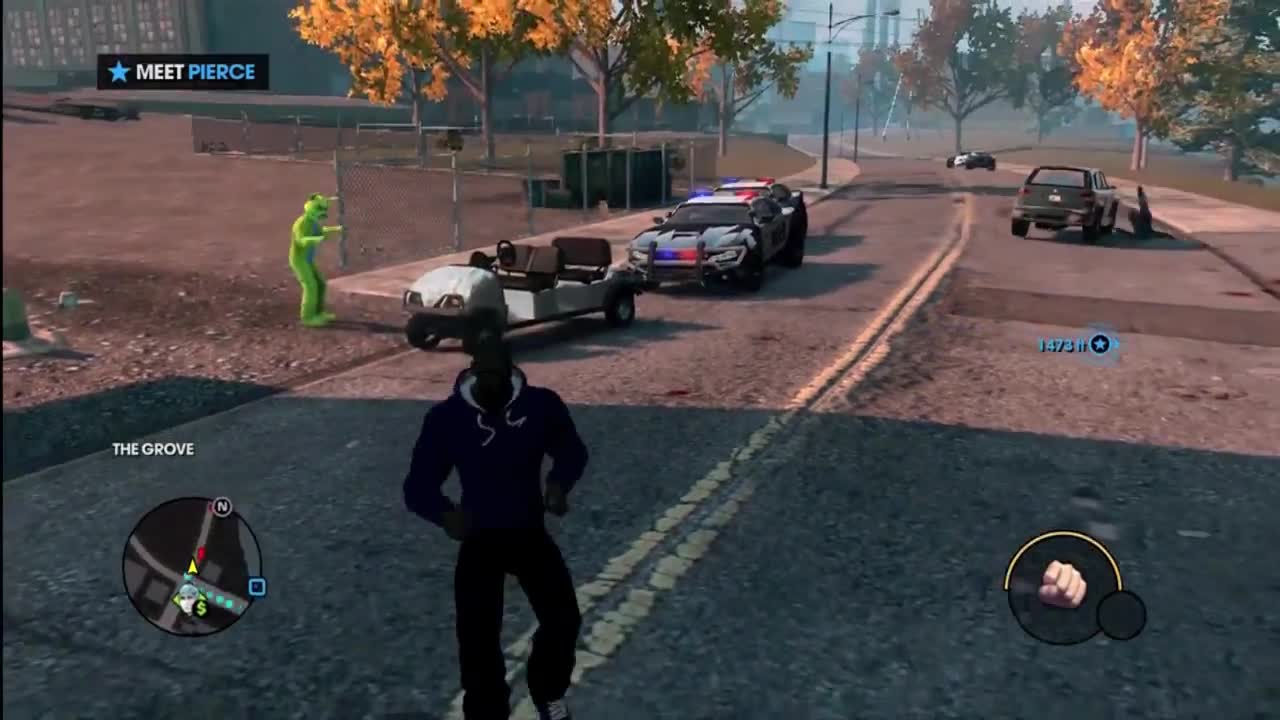 Saints Row the Third: Police pull over fail