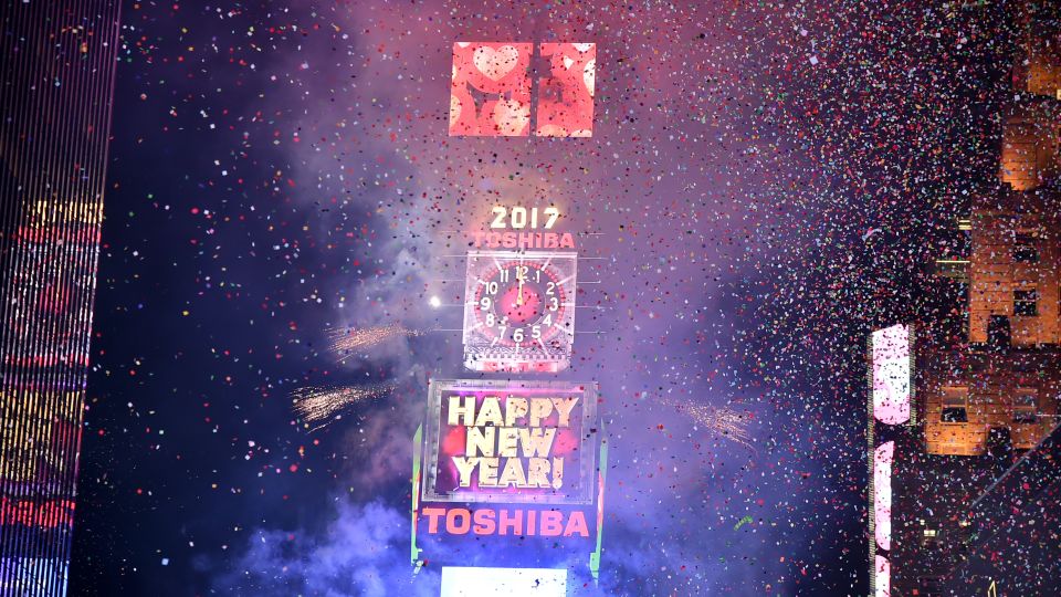 The Times Square ball drop has been a New York tradition for over 100 years