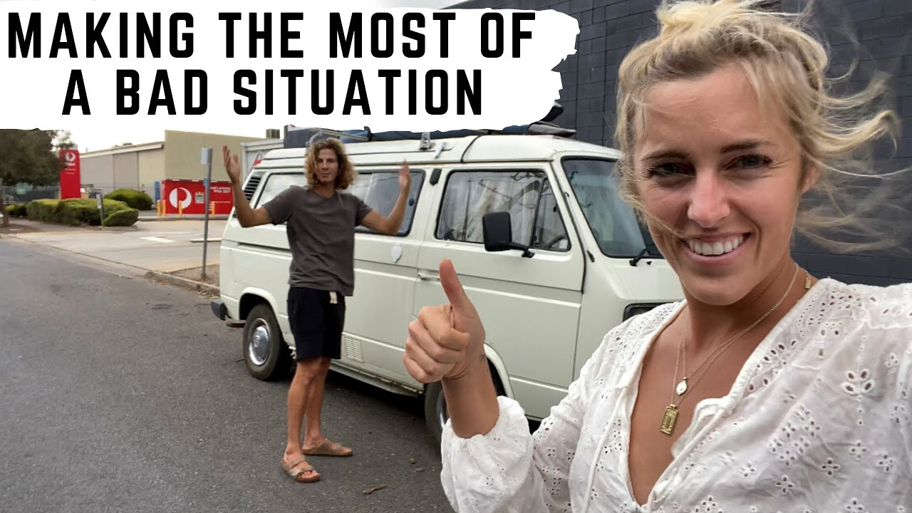 I faced terrible weather on my vanlife journey 🌧️