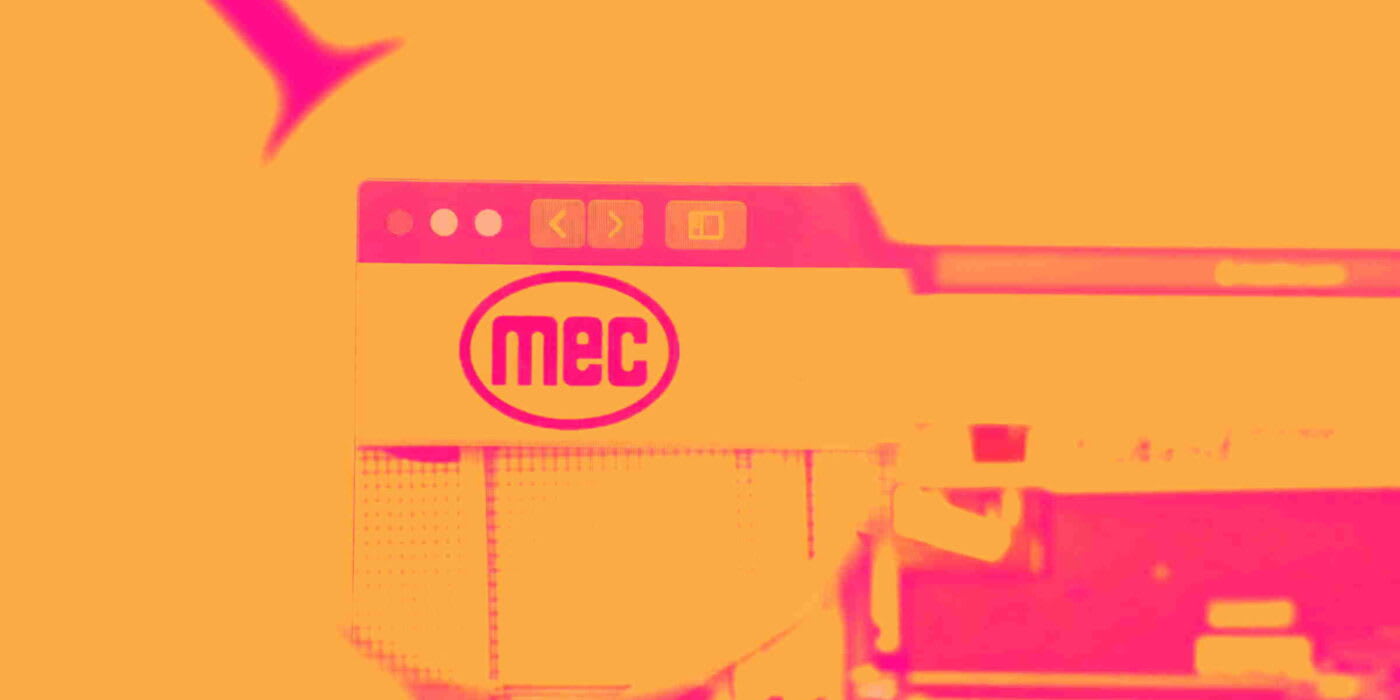 Why Mayville Engineering (MEC) stock is up today