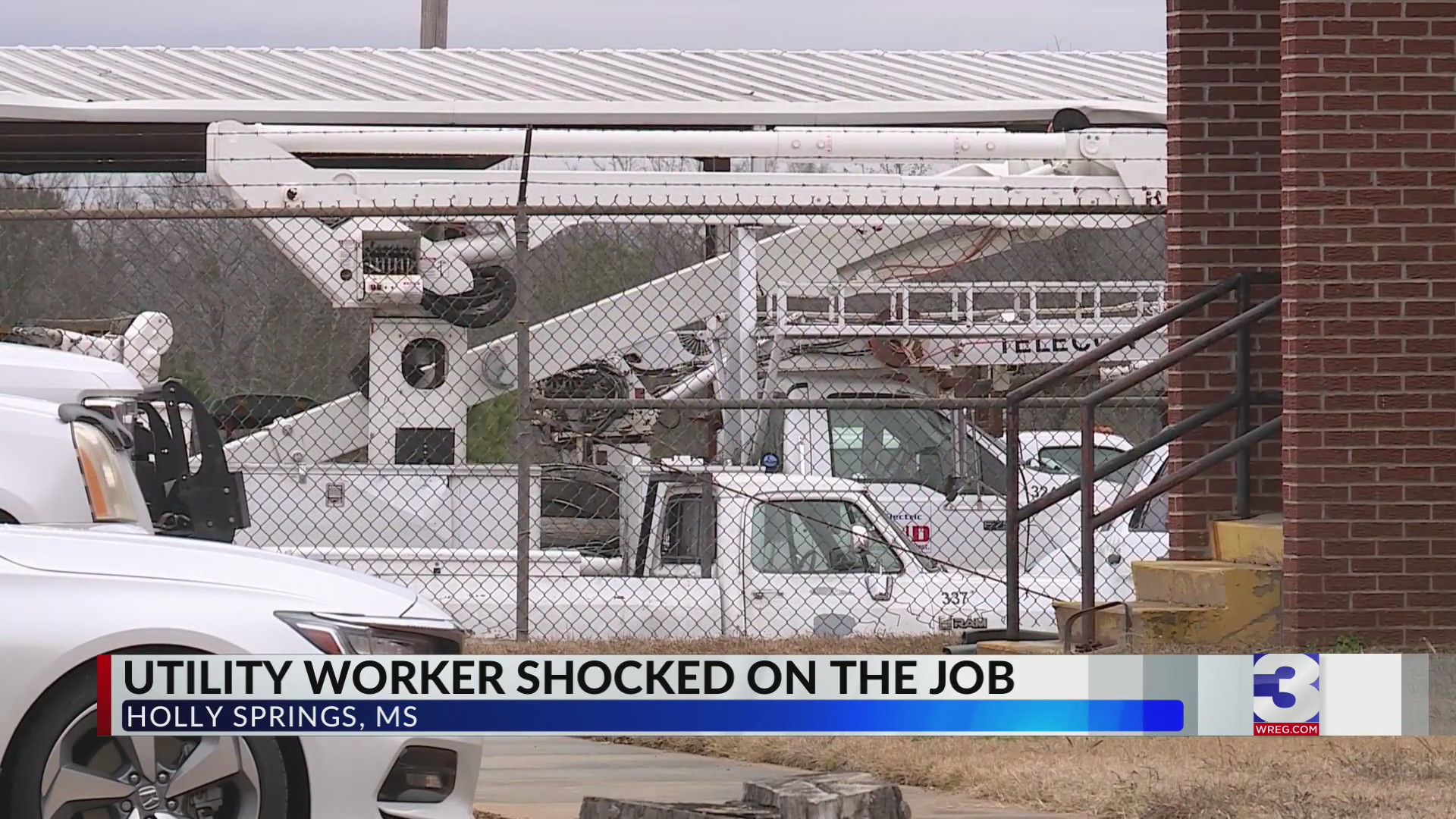 Holly Springs, MS utility worker recovering after being shocked