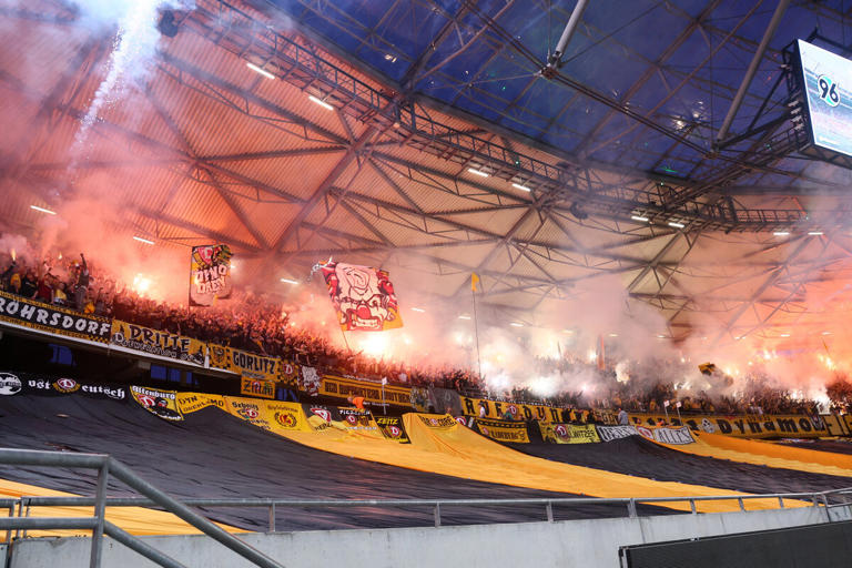 DFB-Urteil nach Pyro-Show in Hannover: So viel soll Dynamo zahlen