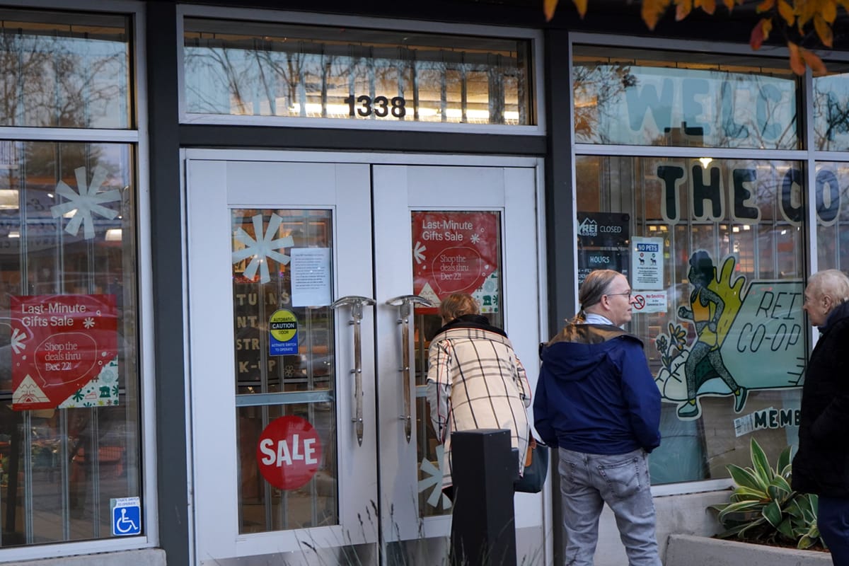 Berkeley REI closed until further notice due to facilities concern