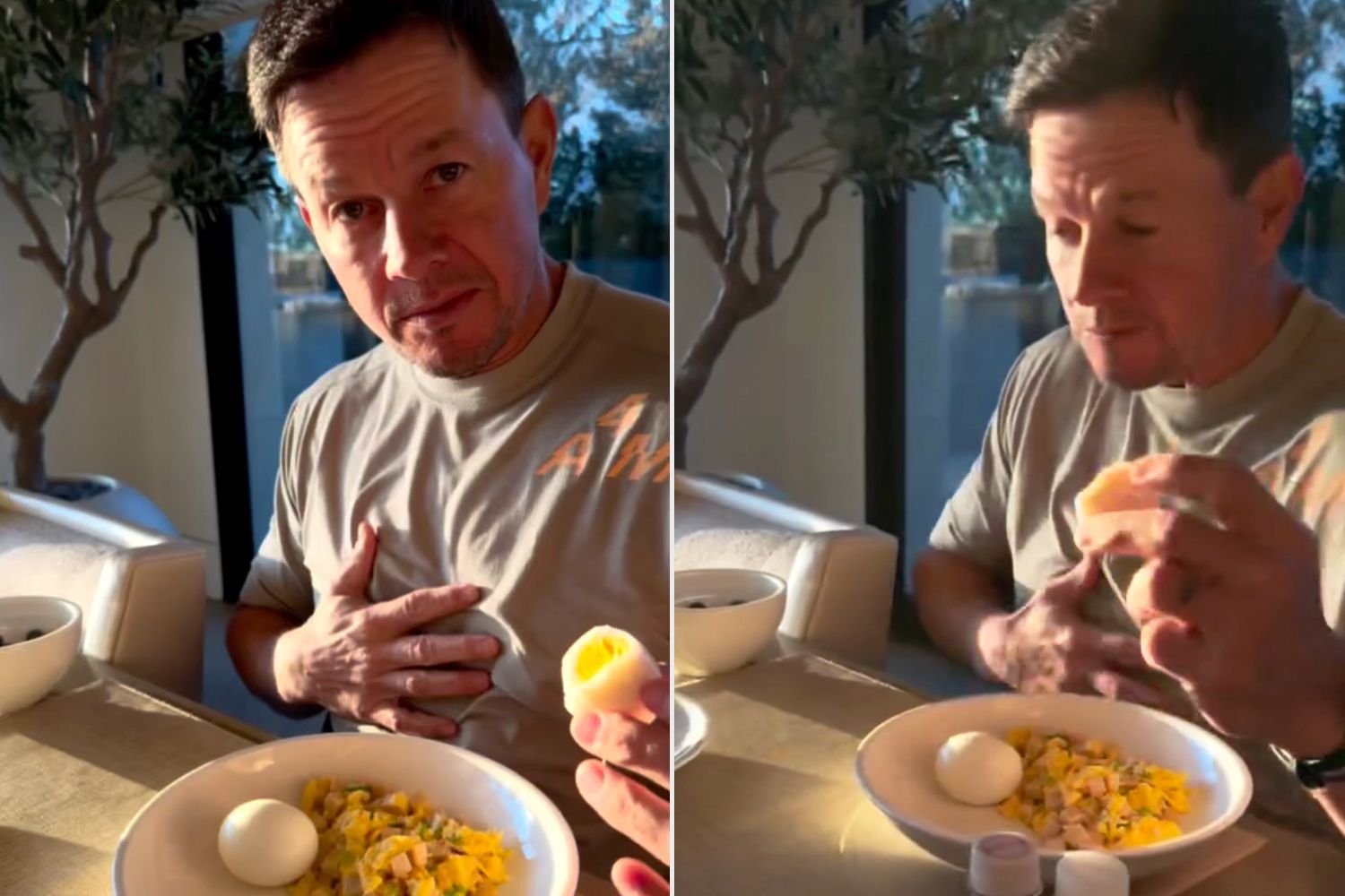 Mark Wahlberg shares how he powers up with protein after his 4 a.m ...