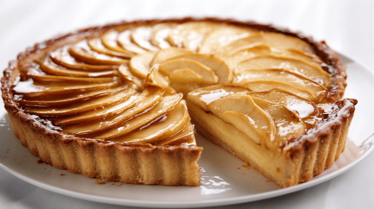 A winter’s dream: Apple chestnut tart
