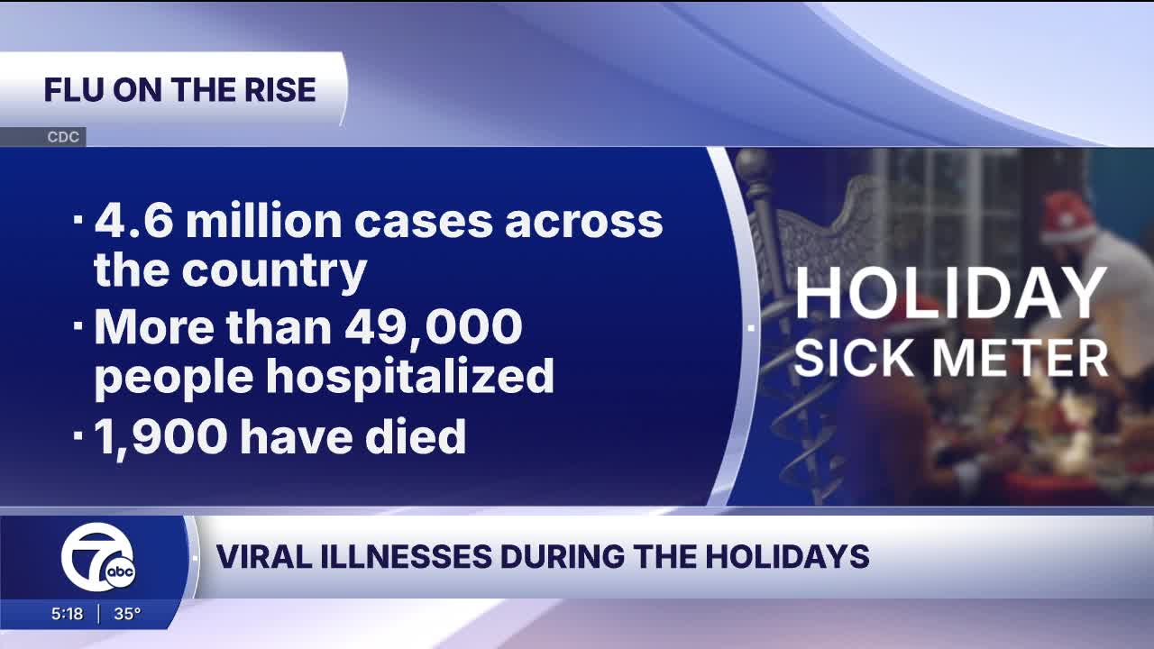 Holiday flu surge prompts CDC warning for gatherings