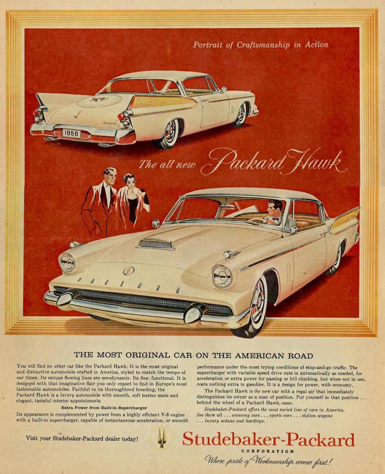 The last Packard was a badge-engineered fast luxury beast