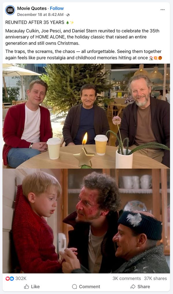 'Home Alone' cast reunited after 35 years?