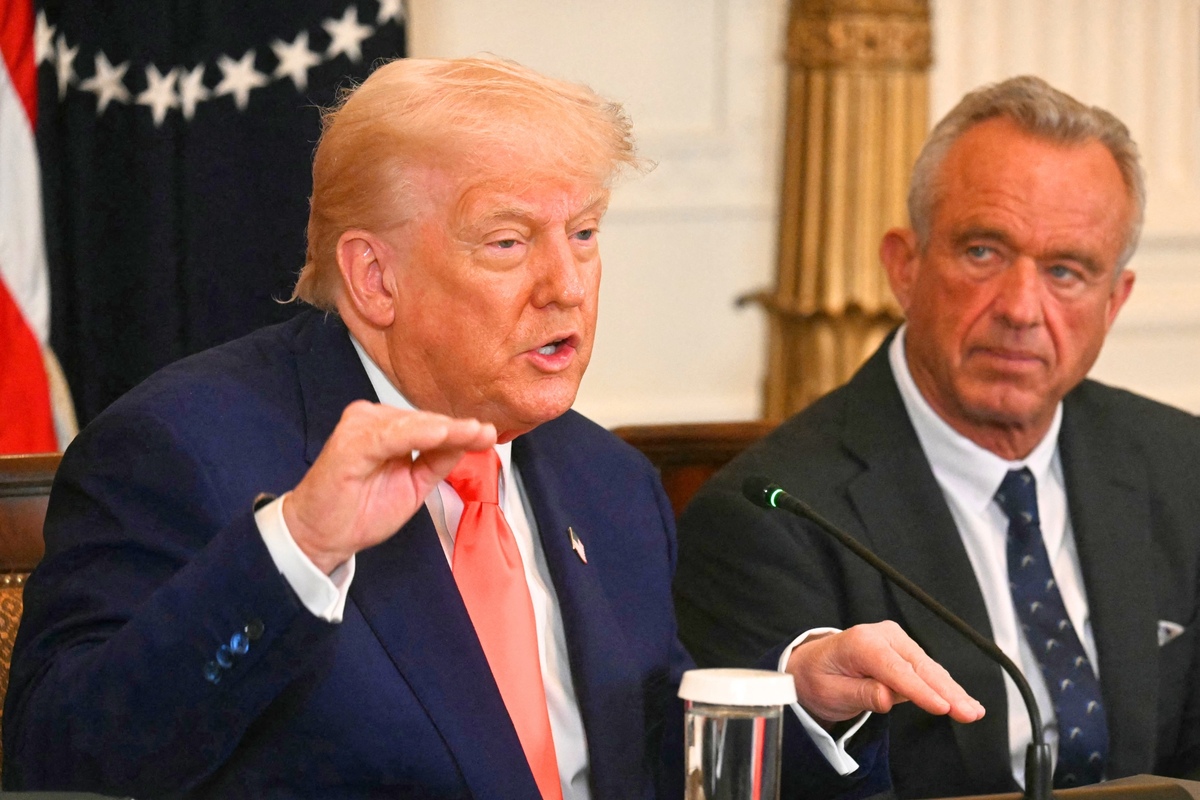 Trump pushes bizarre theory about the rise in autism during MAHA press ...