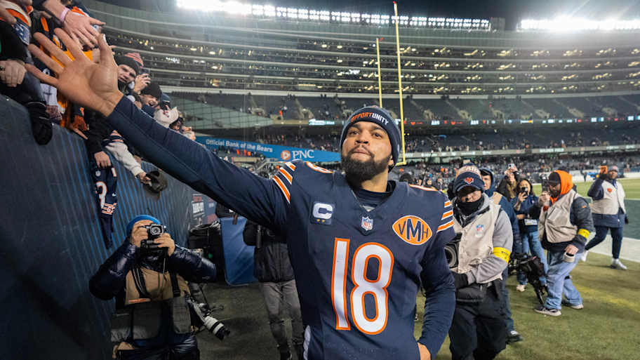 Mics caught Caleb Williams’s ice-cold line after walk-off touchdown to ...