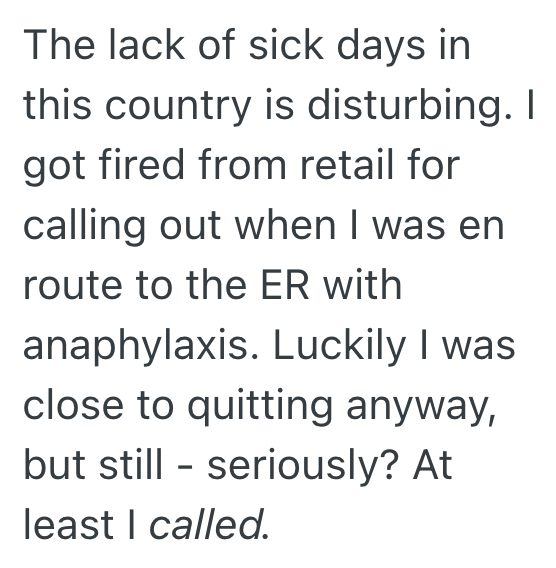 Deli employee goes to work when she’s not feeling well, but her ...