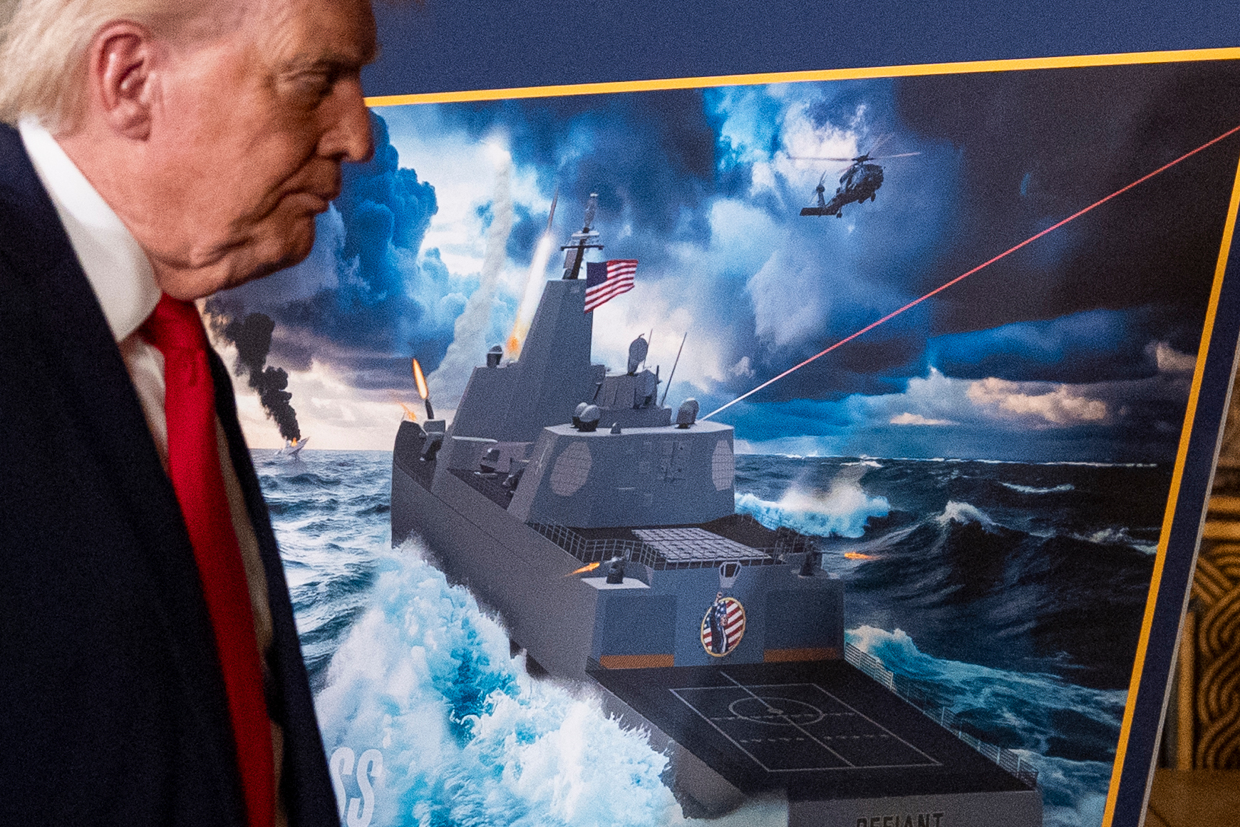 Trump’s new ‘Trump-class’ battleship will carry nuclear weapons