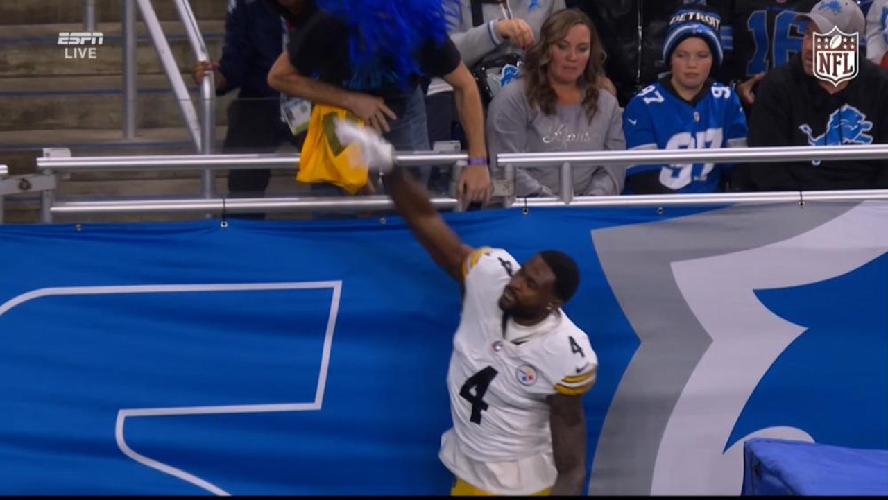 NFL star banned for shock clash with fan