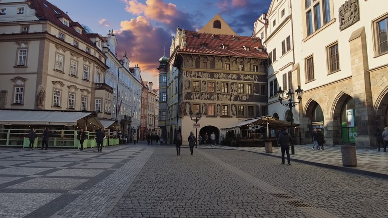 Menelusuri keindahan Kota Tua Praha