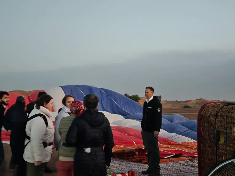 'Floating with the wind': Inside RAK’s hot air balloon that soars 0.5km ...