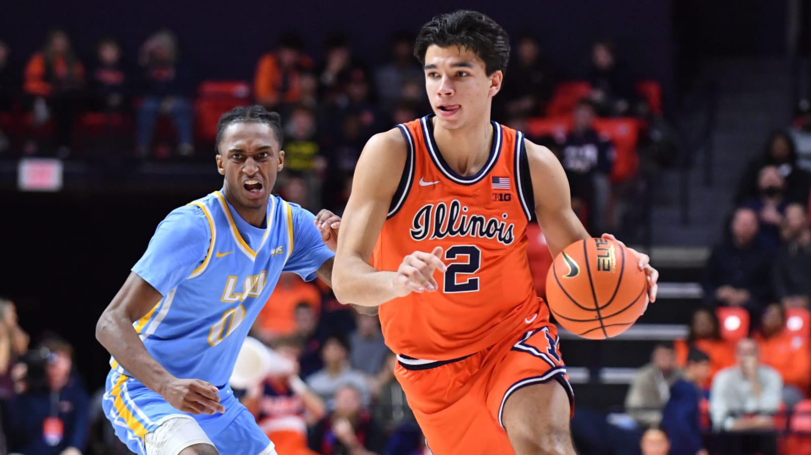 Andrej Stojaković injury update: Illinois guard limps to locker room in ...