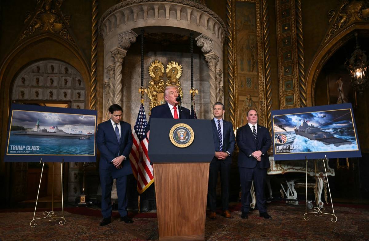 Trump announces new US warship class named after himself