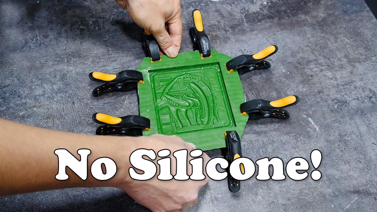 No silicone? No problem! Creative way to make a mold