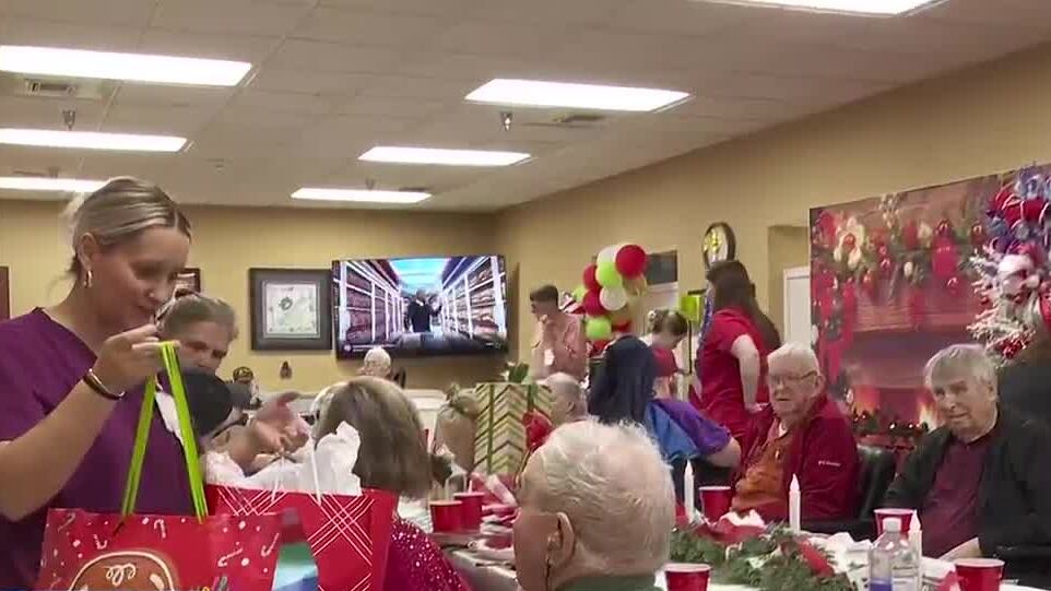 Christmas gifts delivered to fire-displaced veterans’ home residents