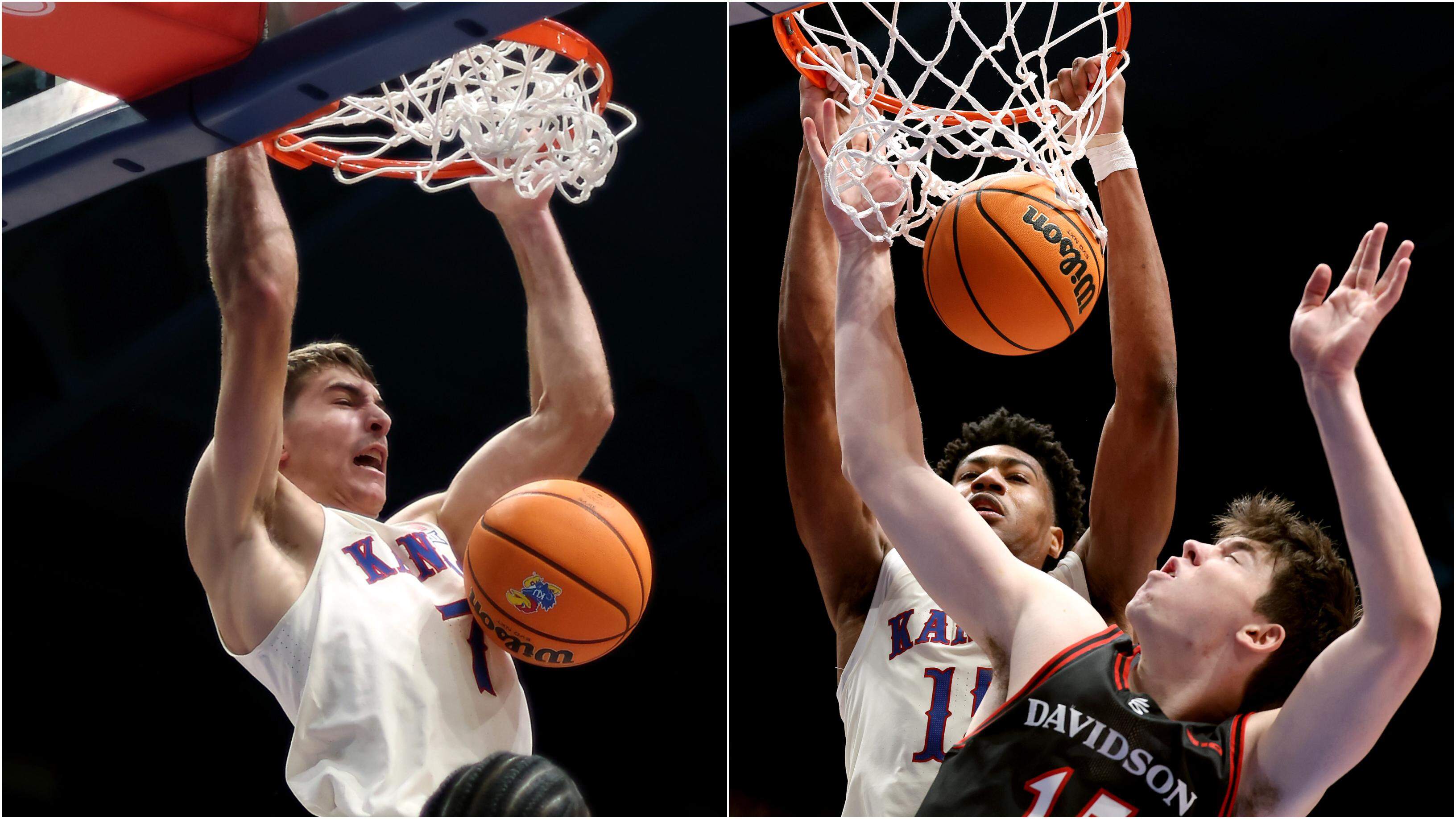 KU basketball's offense erupts in win over Davidson. Here are three ...