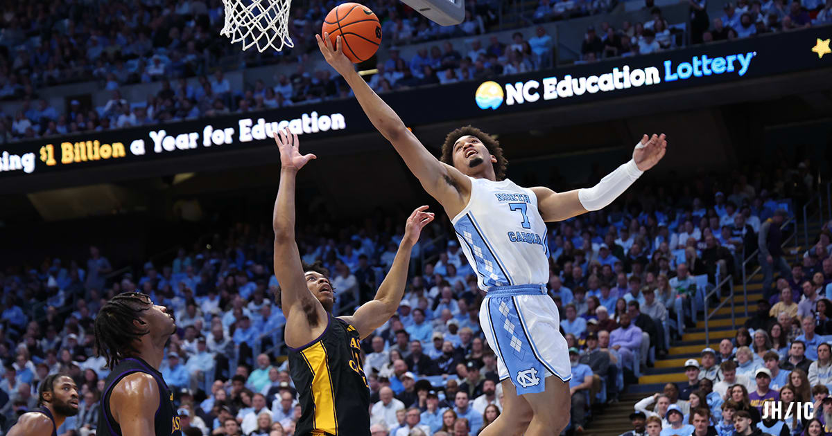 UNC closes out non-conference play in style, blows by ECU