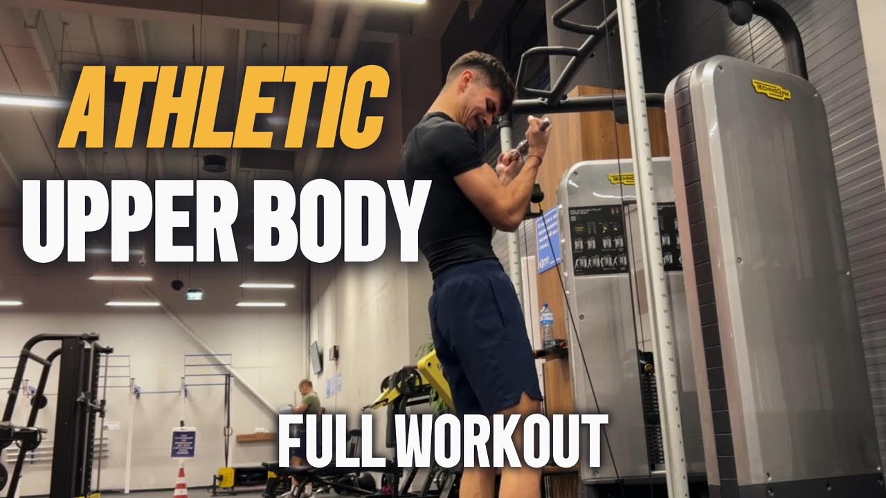 Ultimate upper body workout for athletes – boost speed, strength & muscle