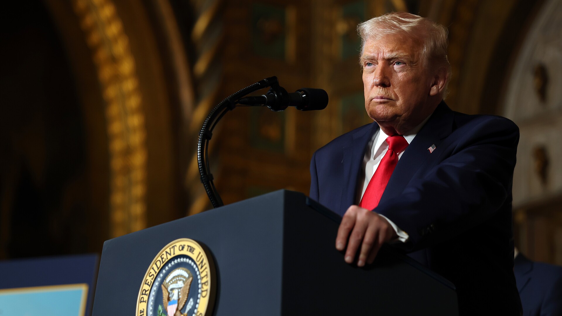Trump blasts reporter for using Epstein files to deflect from ...