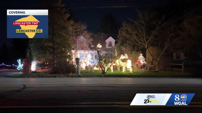 25 nights of lights | Columbia Avenue in Lancaster County