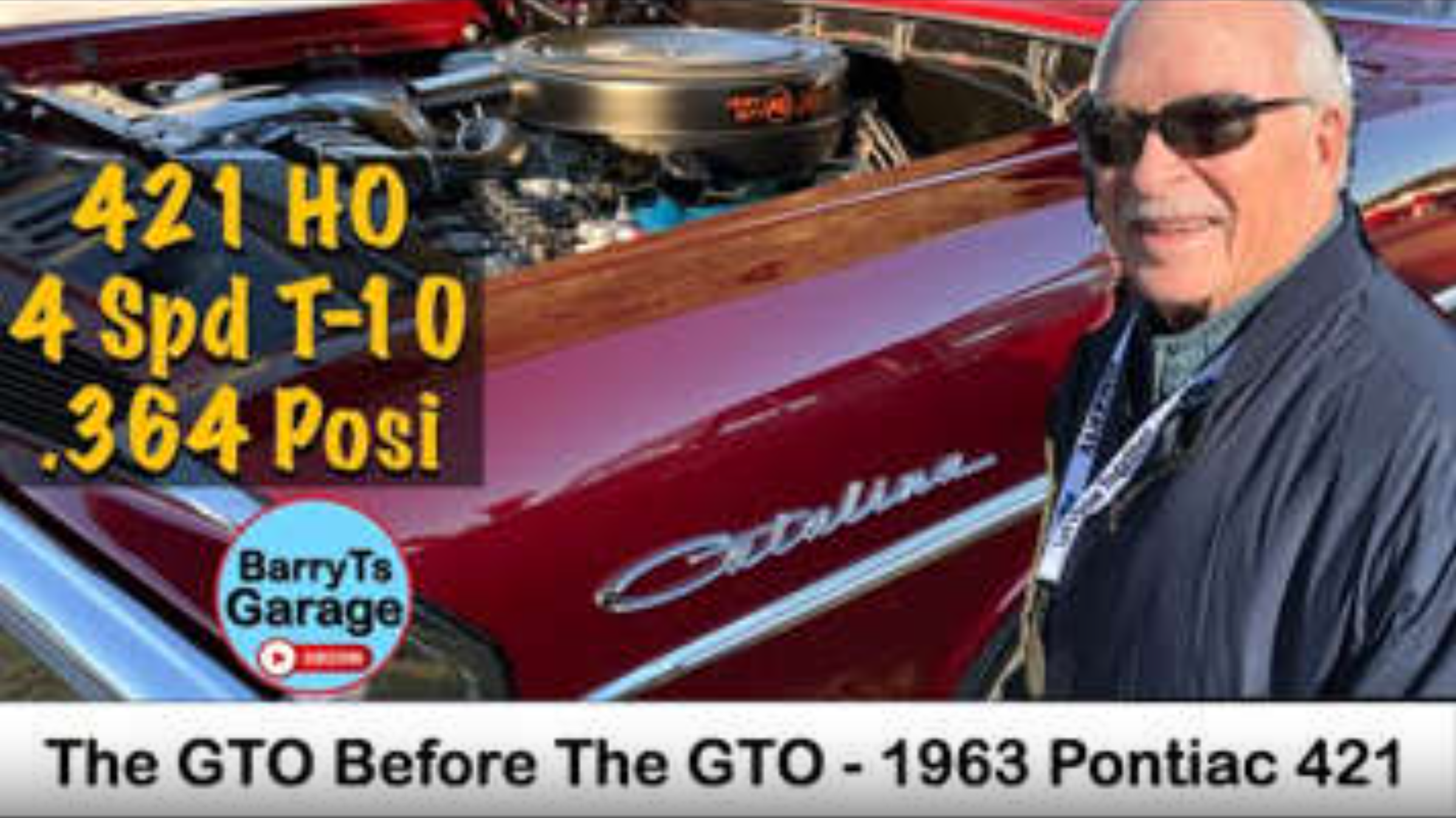 1963 Pontiac Catalina 421 HO 4-spd Posi 2-door hardtop!
