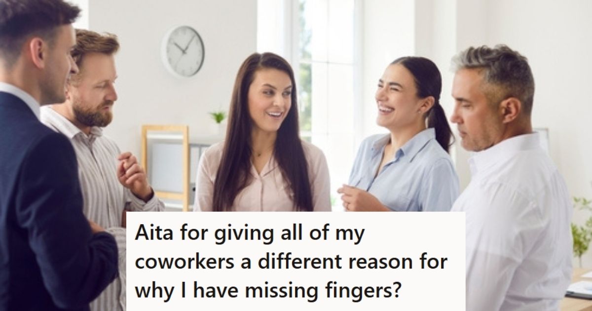 Employee was tired of people asking how he lost his fingers, so he lied ...