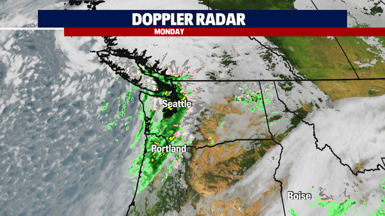 Seattle weather: Calmer Tuesday, stormy Christmas Eve with strong winds