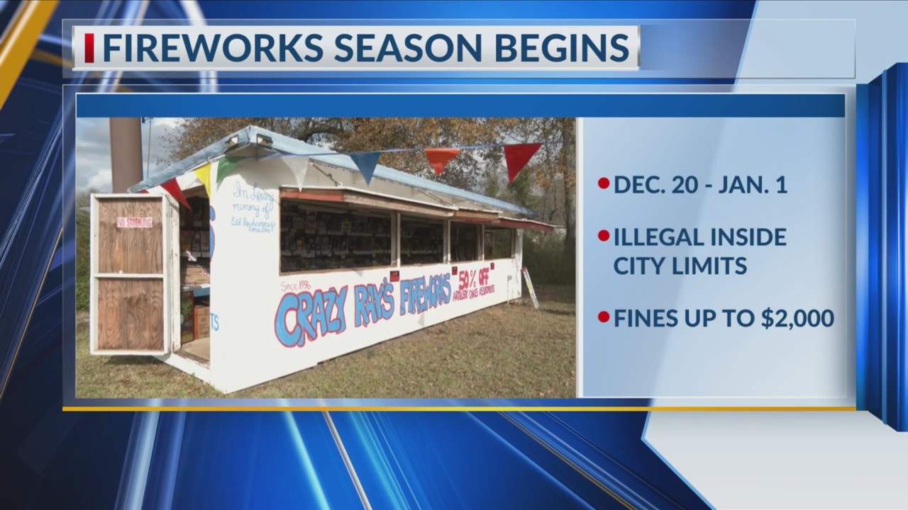 Firework season begins
