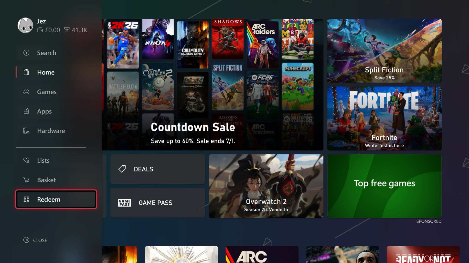 How to redeem Xbox and Microsoft Store codes and gift cards