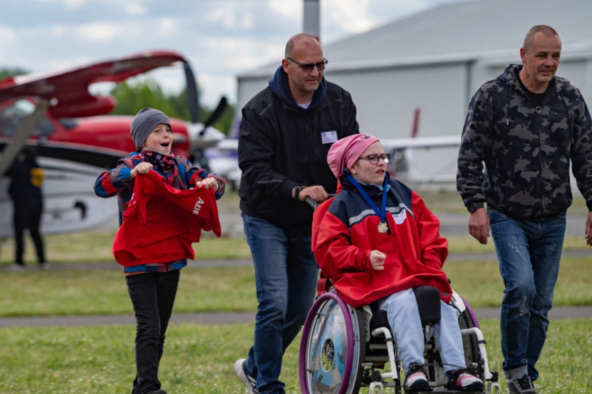 Gänsehaut auf dem Flugplatz: Himmlische Momente trotz Handicap