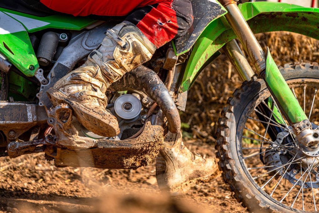 Dirt biker goes down on Jurupa hillside, requiring rescue