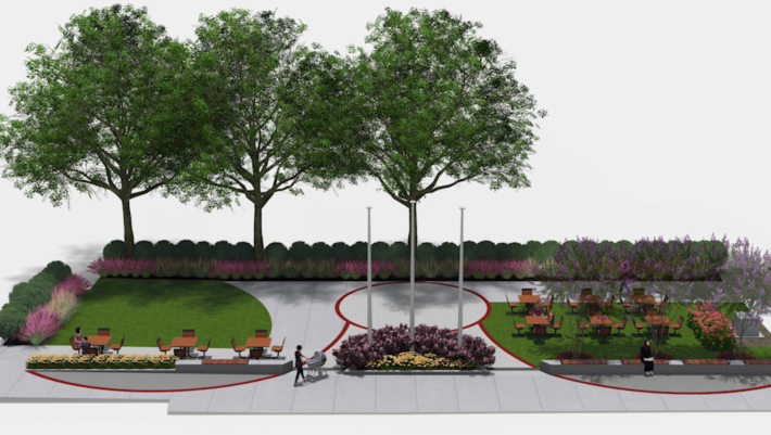 Lebanon plans to enhance downtown square with green space, staging area ...