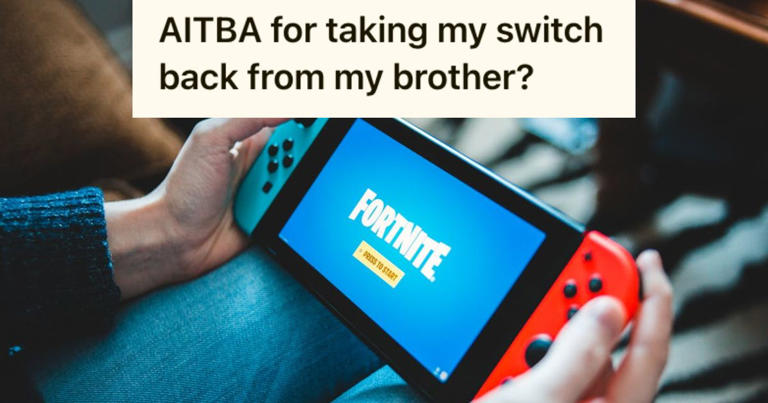 Teenage girl lent her Nintendo Switch to her brother, but she snapped ...