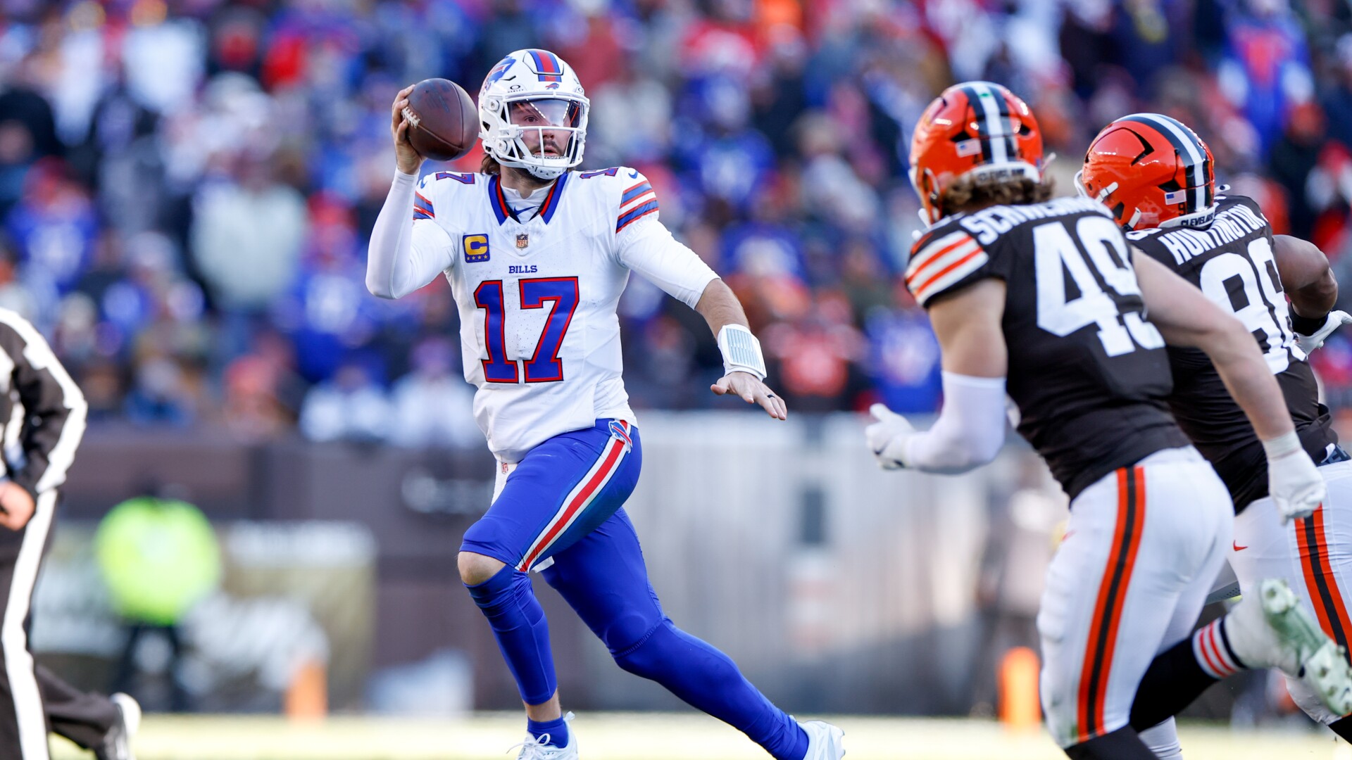 Josh Allen considered day-to-day, but is expected to play vs. Eagles