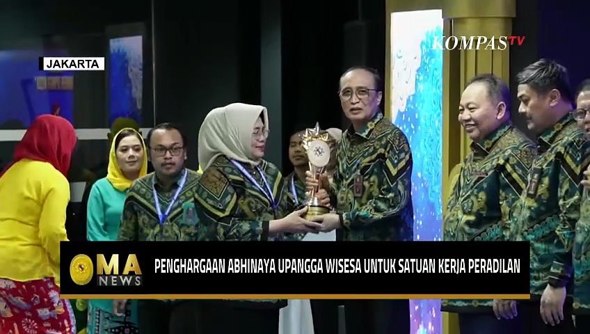 MA beri penghargaan Abhinaya Upangga Wisesa 2025 untuk satuan kerja ...