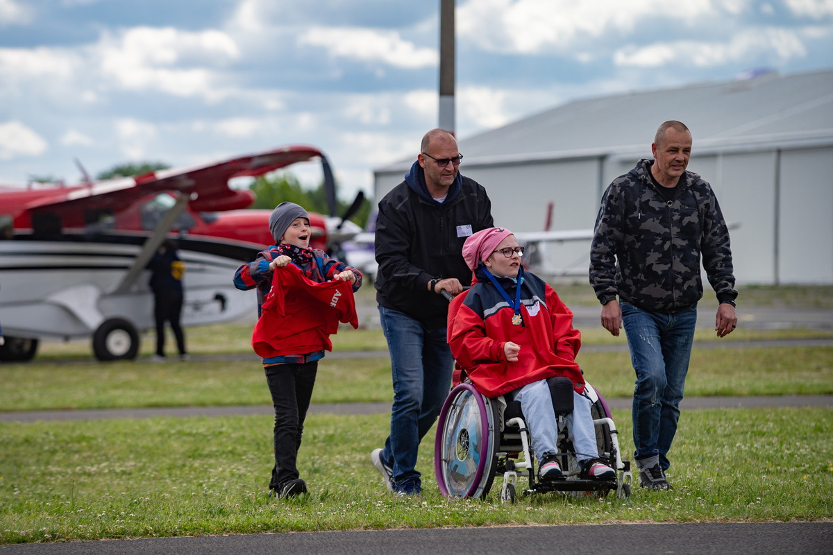 Gänsehaut auf dem Flugplatz: Himmlische Momente trotz Handicap