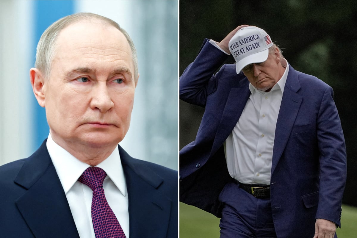Trump lashes out at "crazy" Putin and threatens Russia with "downfall ...
