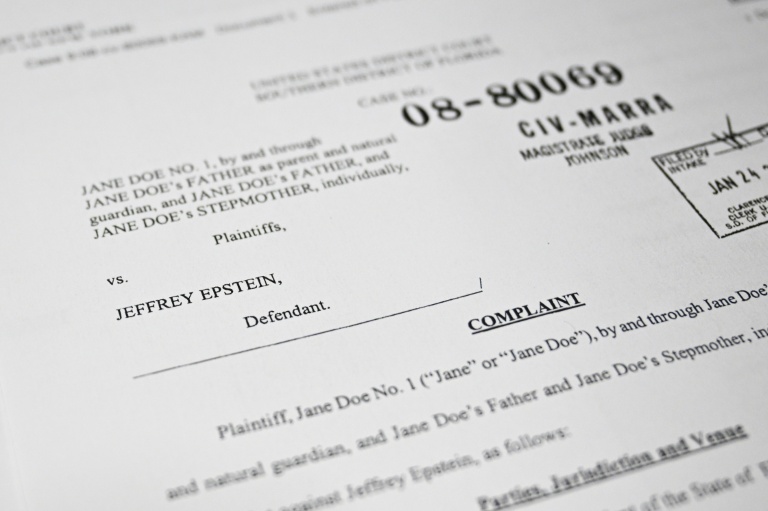 Victims, lawmakers condemn slow release of Epstein files