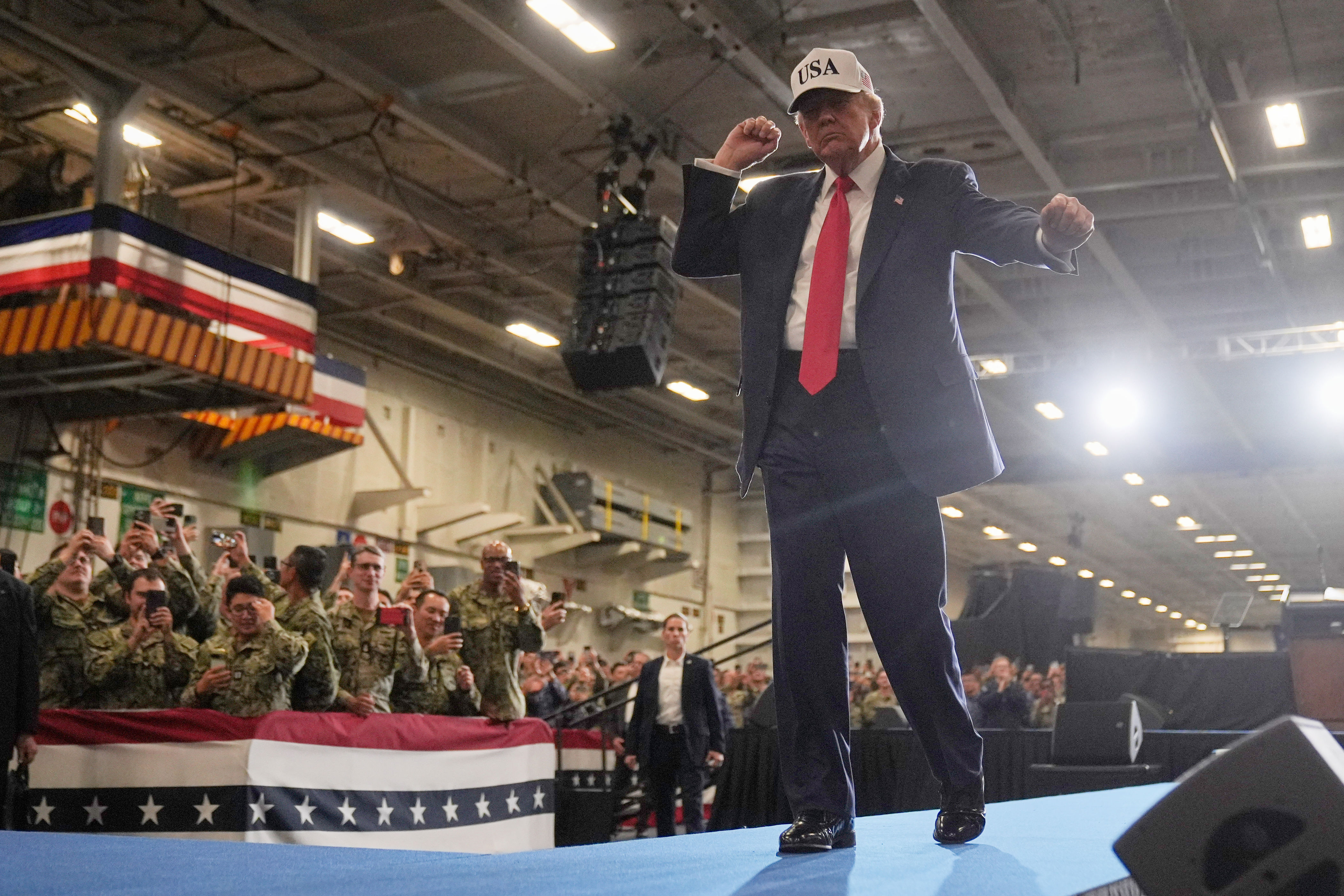 Navy to begin constructing 2 'Trump class' battleships