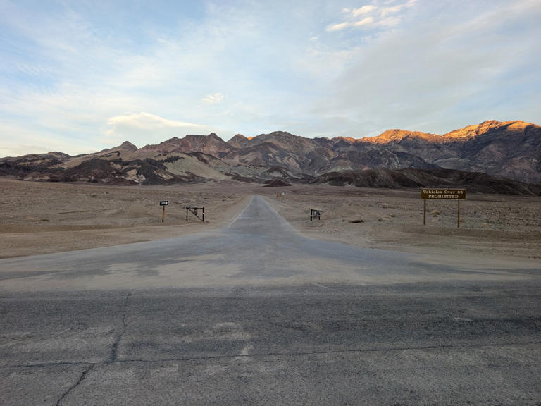 Death Valley reopens flood-damaged roads